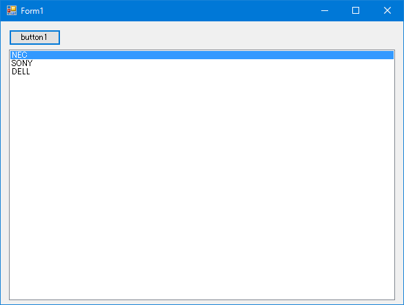 【C# ListBox】ArrayList データを設定する (2) - ITLAB51.COM