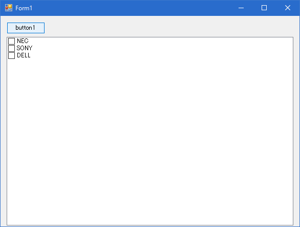 【C# ListBox】チェック付きリストボックスにアイテムを追加する - ITLAB51.COM